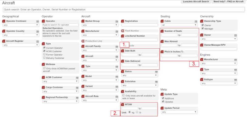 Aircraft fleet data – ch-aviation PRO update - ch-aviation - Data Feeds